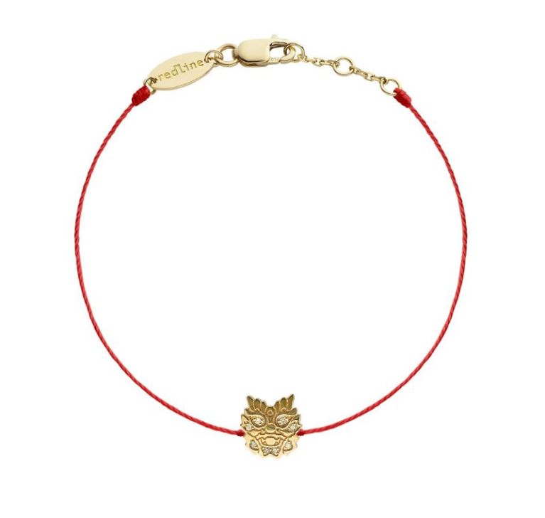 Mini Ryu 好運龍來 鑽石18K黃金 經典紅線手鏈｜新光三越 skm online｜skm online 新光三越線上官方購物平台