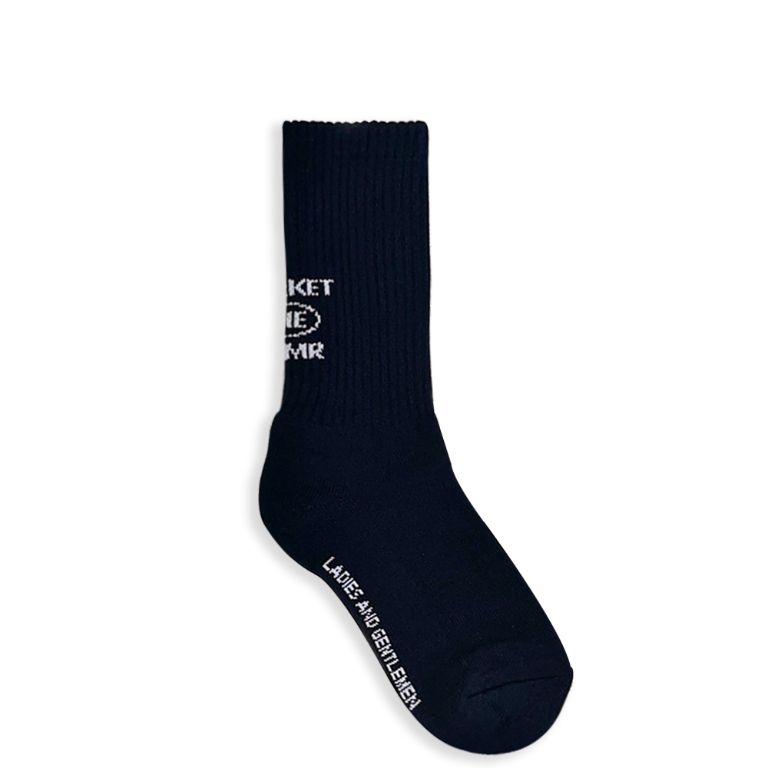 MSMR One Market Socks Black One Market中筒襪 黑｜beauty STAGE 美麗台 ...