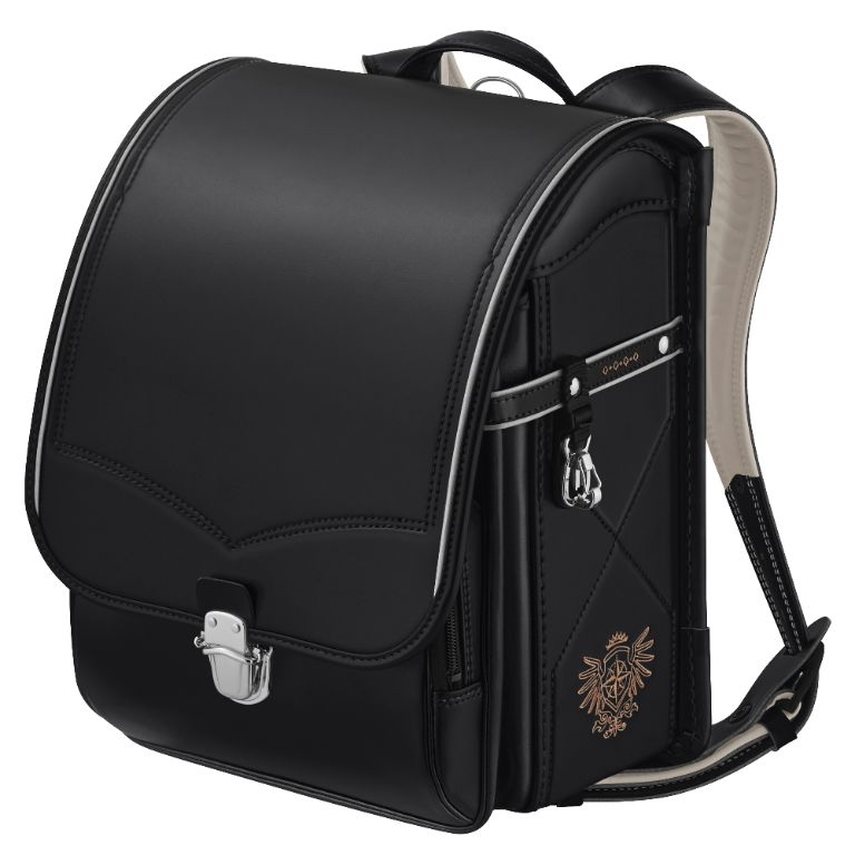 【天使之翼】海外輸出限定款書包-學院風半蓋款*黑｜新光三越 skm online｜skm online 新光三越線上官方購物平台