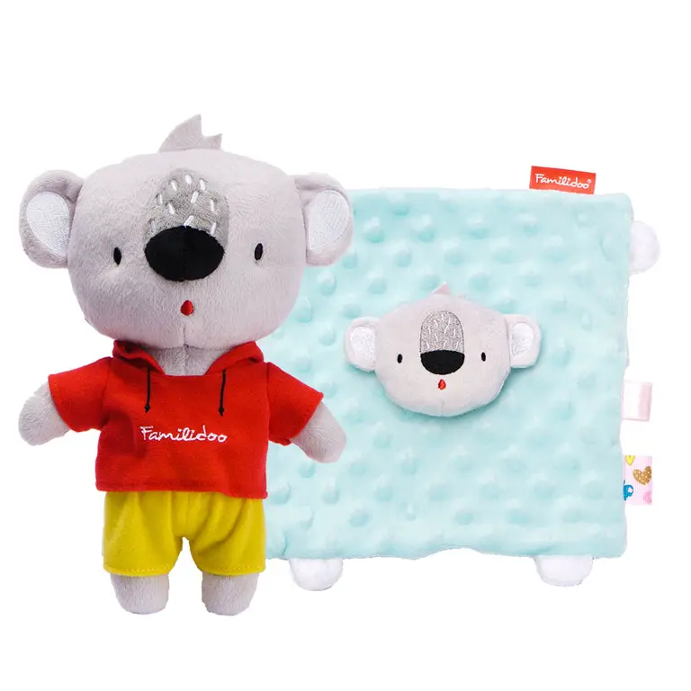 Familidoo 法米多-考拉安撫巾組(藍)｜台南中山店｜skm online 新光三越線上官方購物平台