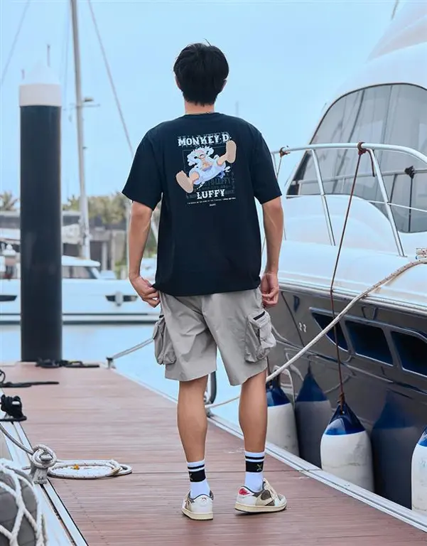 【CACO】MIT 五檔-魯夫短T｜桃園站前店｜skm online 新光三越線上官方購物平台