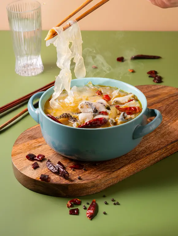 【漢來美食】Q粉酸湯魚 2入免運特惠組｜新光三越 skm online｜skm online 新光三越線上官方購物平台