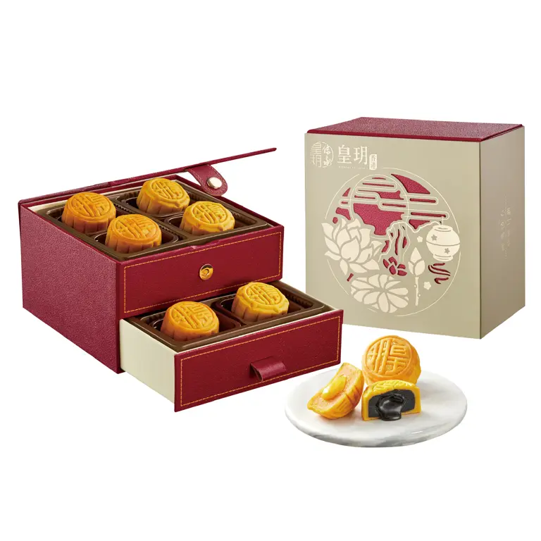 香港皇玥經典流心雙輝月餅8入｜新光三越 skm online｜skm online 新光三越線上官方購物平台